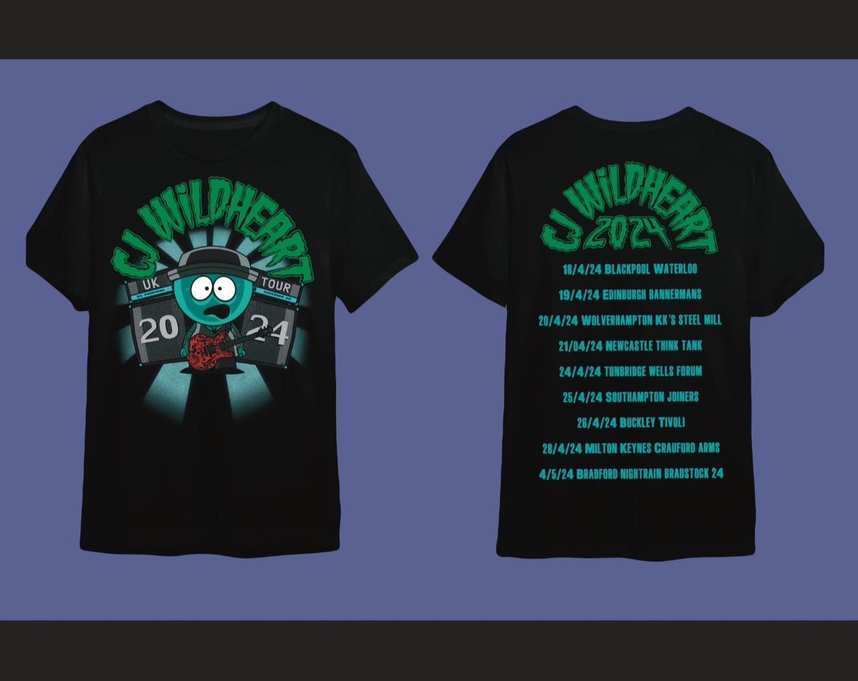 CJ Wildheart - 2024 UK Tour T-shirt – CJDevilspit